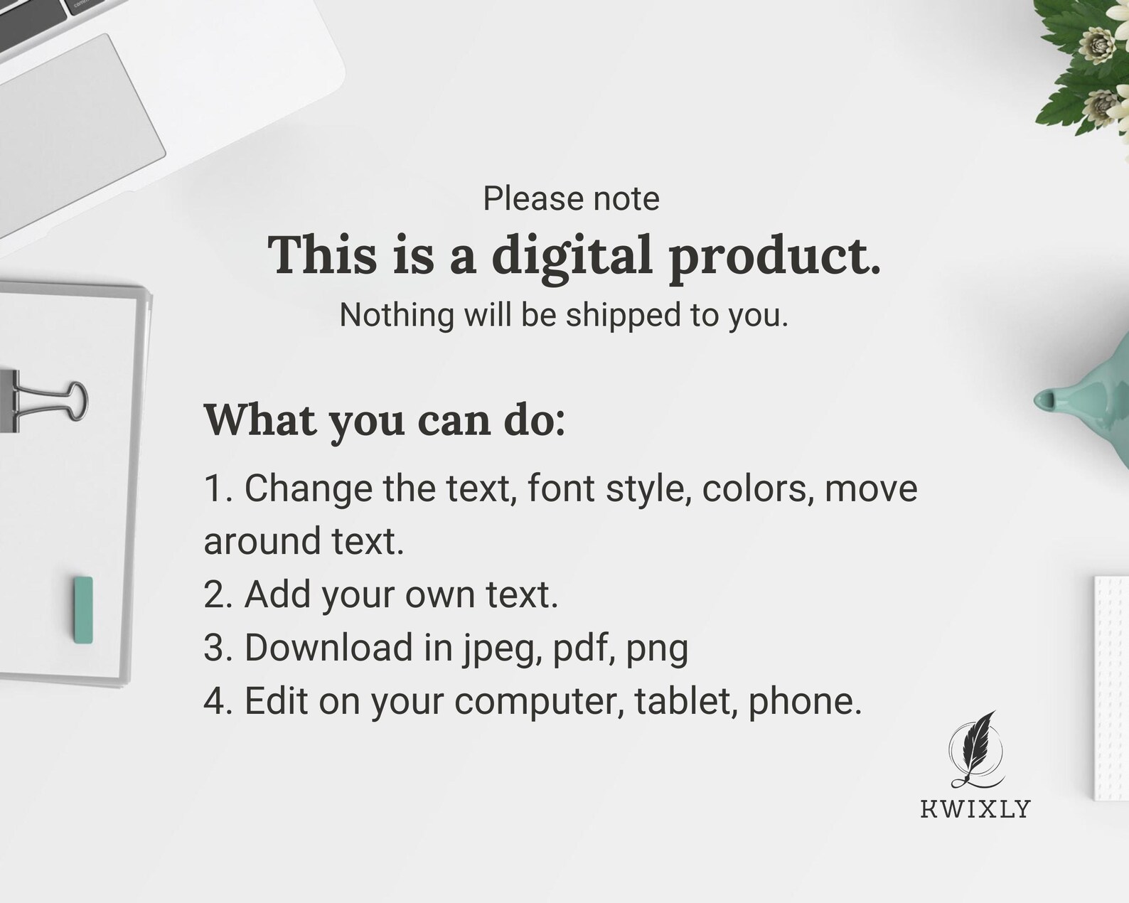 Editable Happy Birthday Gift Certificate Template, Birthday Editable ...