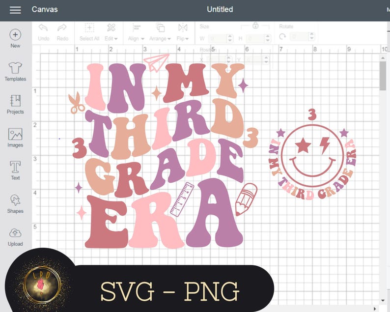 In My Third Grade Era SVG for Girls, in My 3rd Grade Era SVG, PNG ...