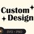Custom Design & Text Listing SVG and PNG - Etsy
