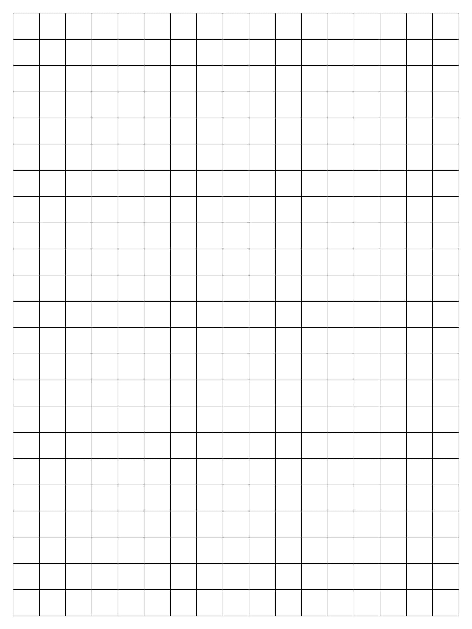 White Paper 1 X 1 Inch Gridded Battle Maps (various Sizes) - Etsy