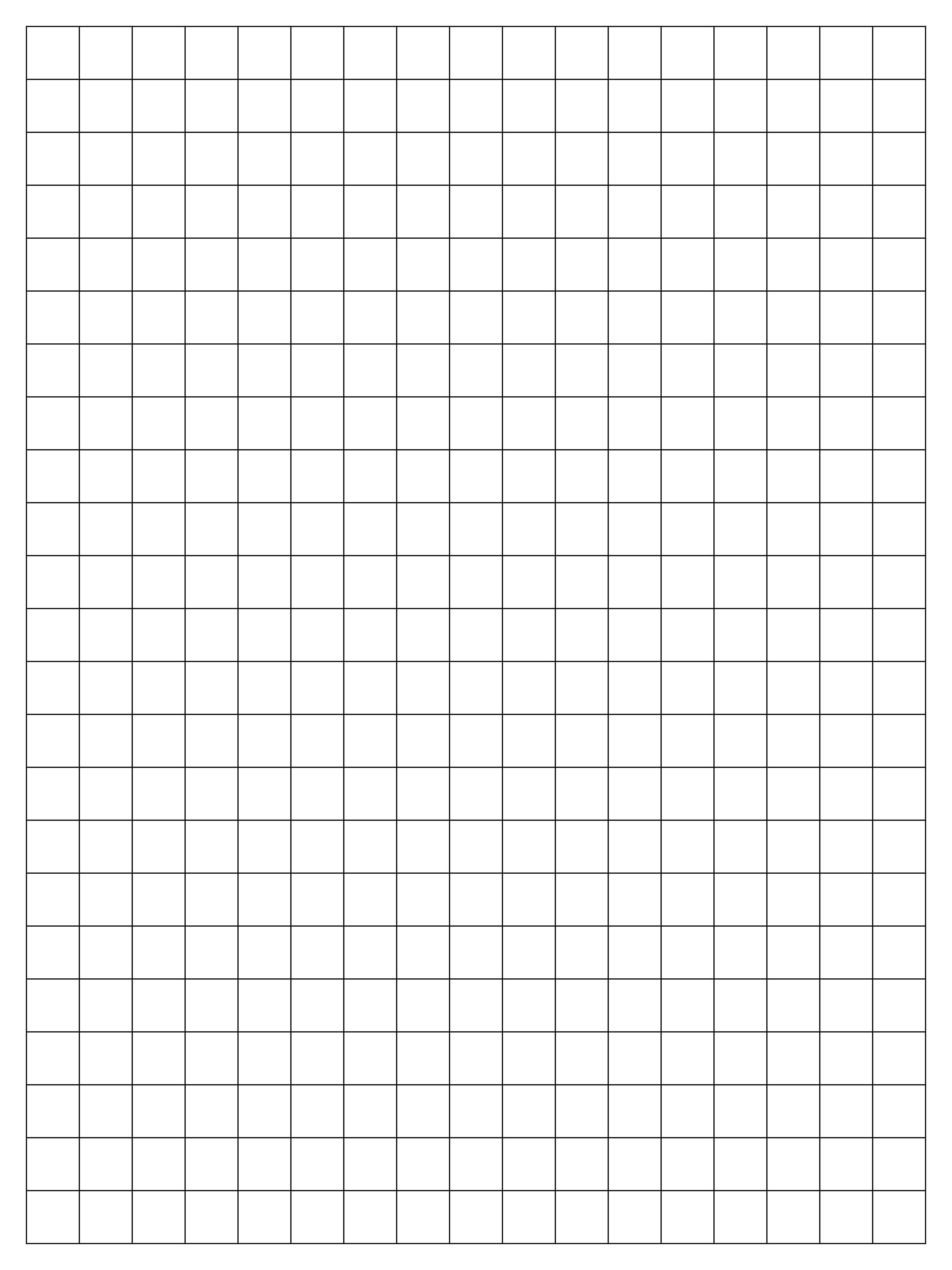 White Paper 1 X 1 Inch Gridded Battle Maps (various Sizes) - Etsy