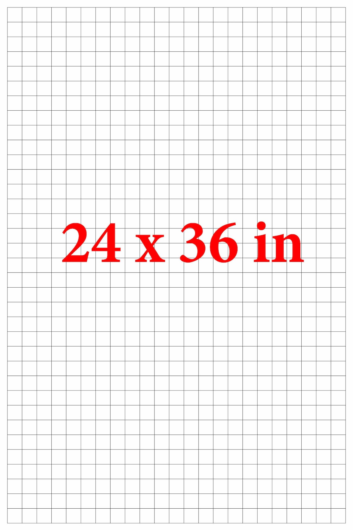 White Paper 1 X 1 Inch Gridded Battle Maps (various Sizes) - Etsy
