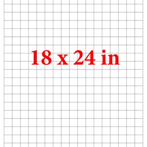 White Paper 1 X 1 Inch Gridded Battle Maps (various Sizes) - Etsy