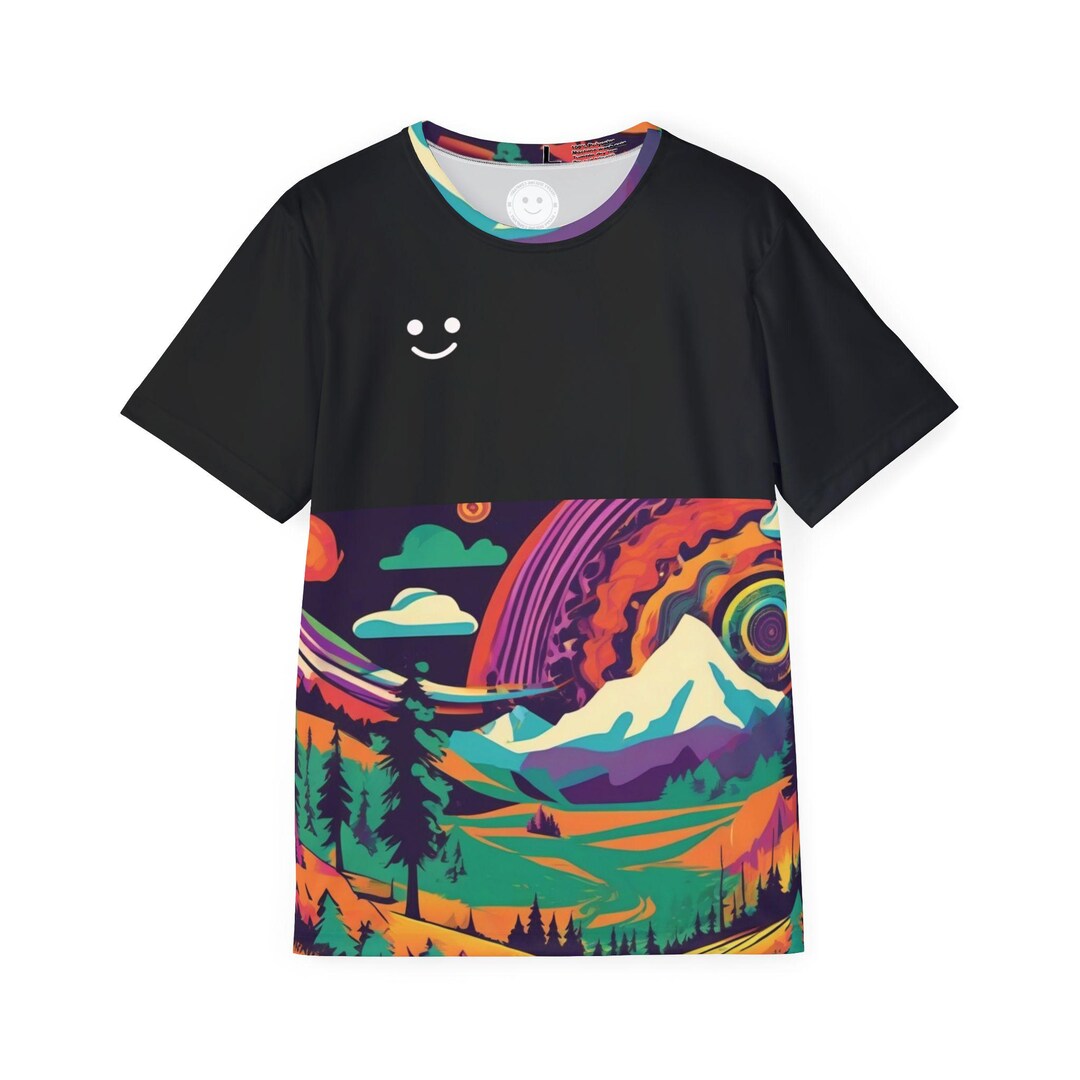 Disc Golf Jersey - Neon Night - Etsy