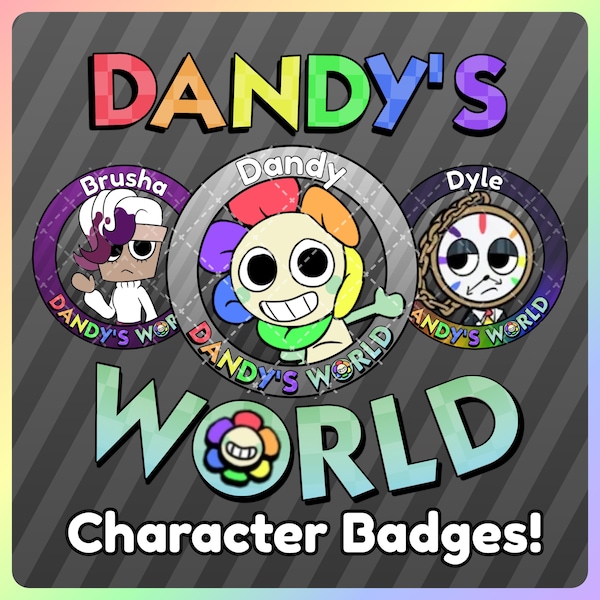 Dandys World Vee Sticker - Etsy