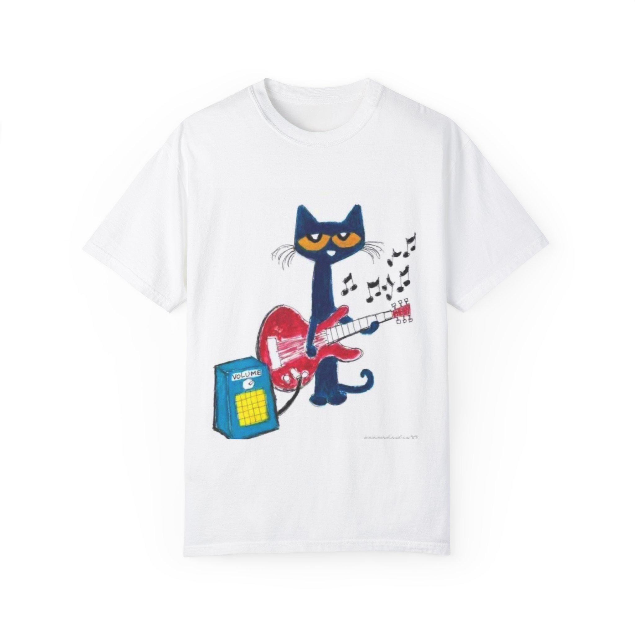 Pete the Cat Rockin T Shirt - Etsy