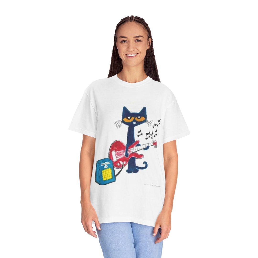 Pete the Cat Rockin T Shirt - Etsy