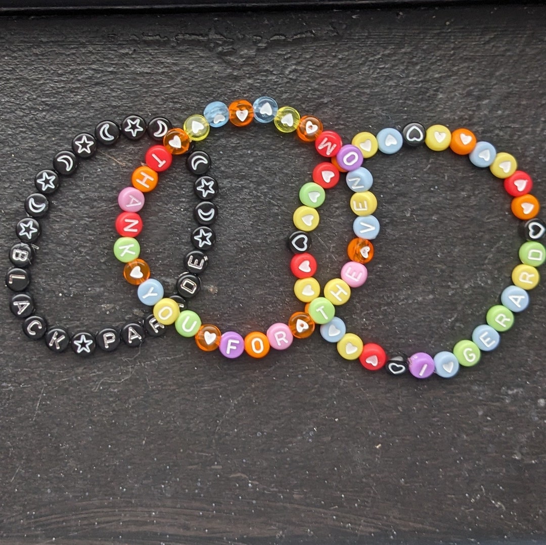 My Chemical Romance Candycore Bracelets - Etsy