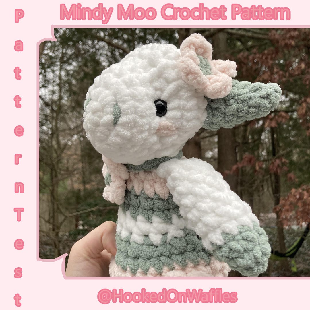 PATTERN Mindy Moo Cow Amigurumi Crochet Plush Written Pattern; for More ...