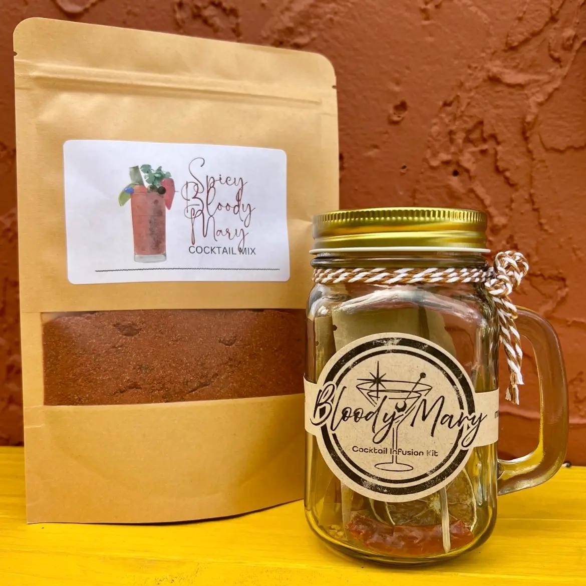 Spicy Bloody Mary Mix Bag | Organic Cocktail Mixer | Brunch Party Drink ...