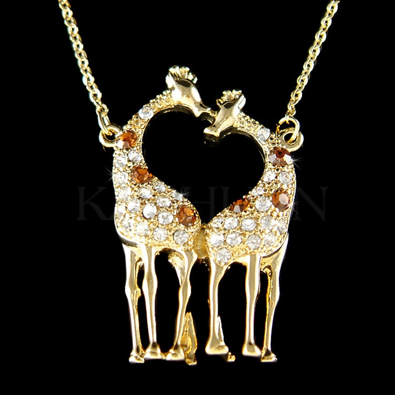 Chunky Giraffe Necklace - Etsy