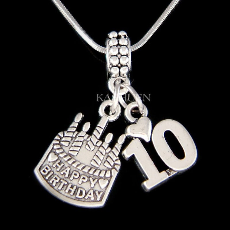 10 Year Old Charm Bracelet - Etsy