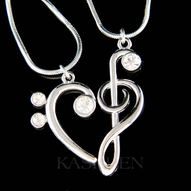 Treble Clef Heart - Etsy