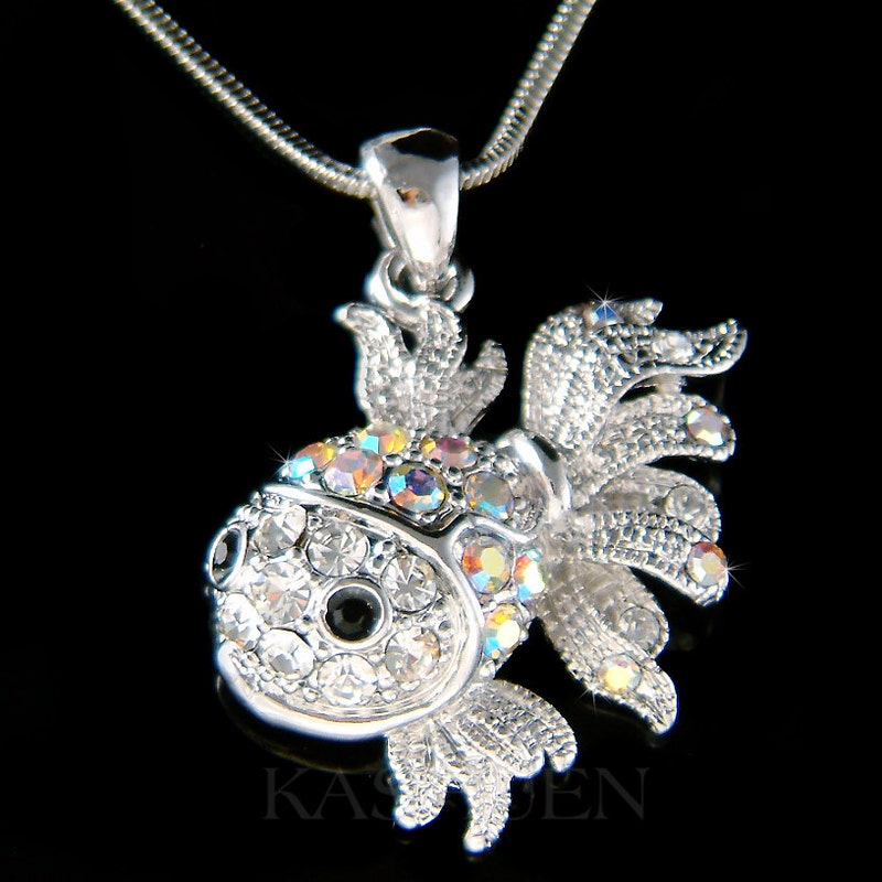 Goldfish Necklace - Etsy