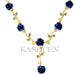 Swarovski Crystal Sapphire Royal Blue Rose Flower Floral Gold - Etsy