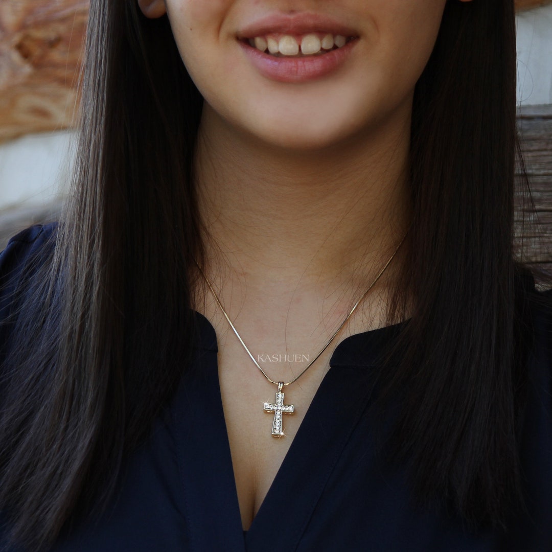 Swarovski Crystal Cute CROSS God Lord Jesus Christ Christian - Etsy