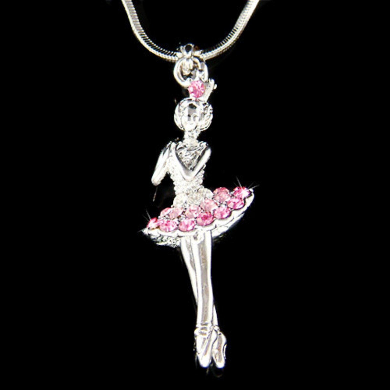 Pink Swarovski Crystal BALLERINA Crown Ballet Dance Dancing | Etsy
