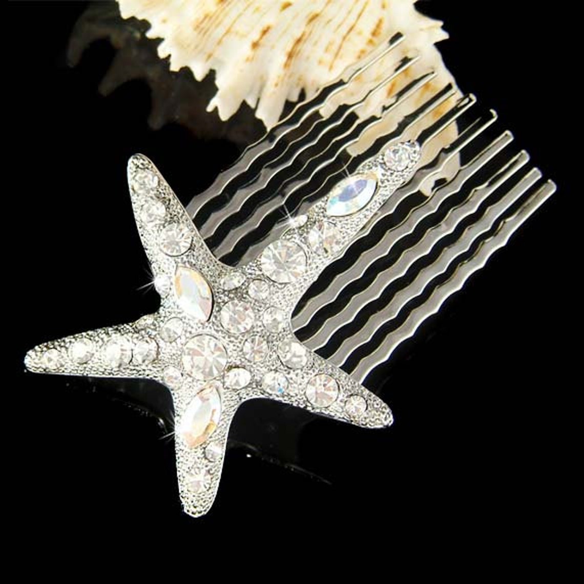 Swarovski Crystal Starfish Beach Wedding Ocean Marine Star - Etsy