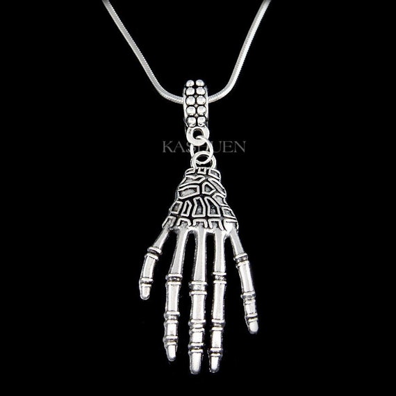 Creepy Skeleton Hand Skull Goth Gothic Punk HIP HOP Teens | Etsy