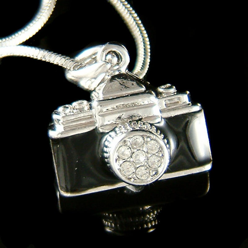 Camera Necklace - Etsy