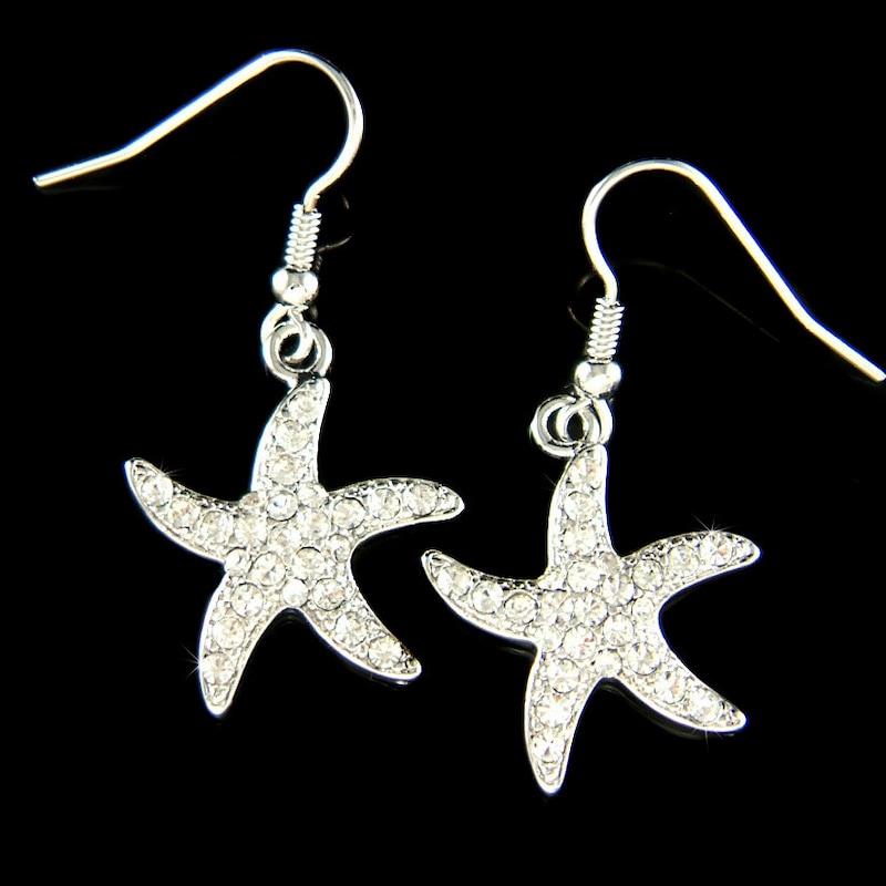 Starfish Earrings - Etsy