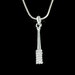 Swarovski Crystal 3D Baseball Bat Necklace, Team Sports Softball ...