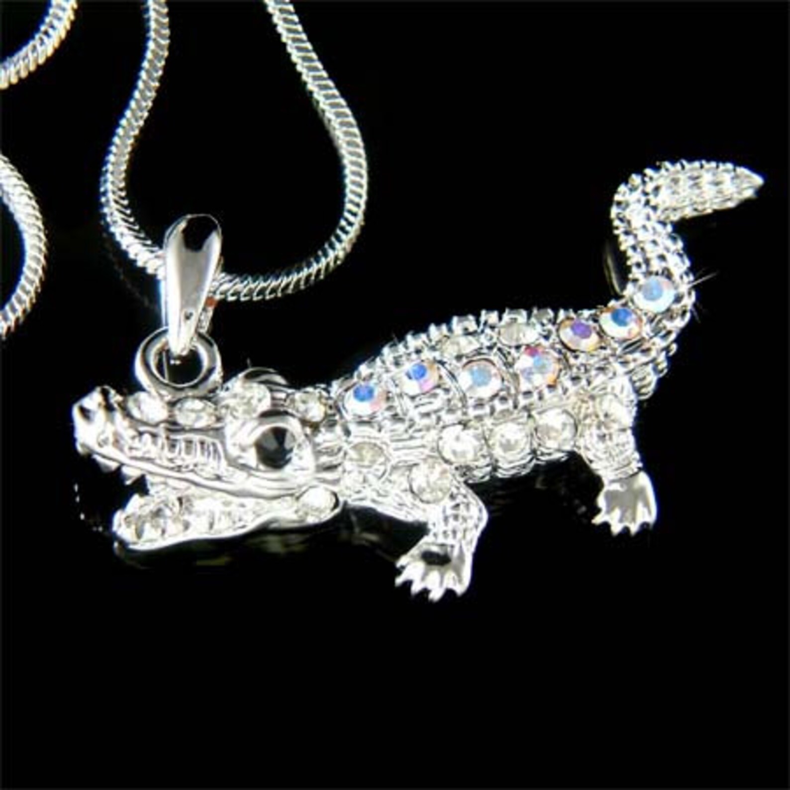 Swarovski Crystal Gator Nile CROCODILE Alligator Reptiles | Etsy