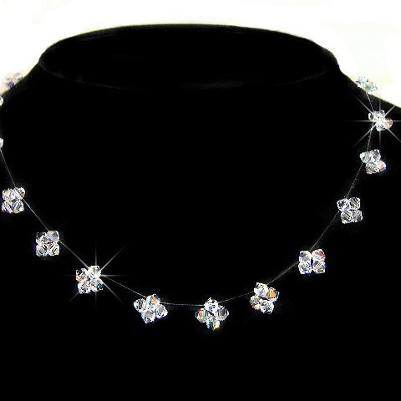 Bridal Necklace Simply - Etsy