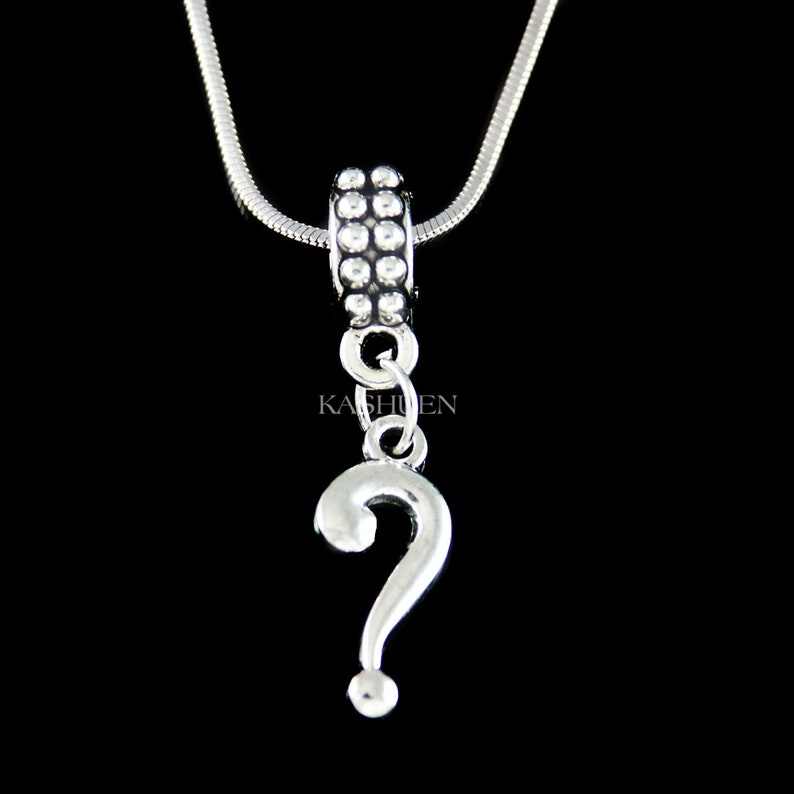 Question Mark Symbol Sign Punctuation Charm Necklace Bangle - Etsy