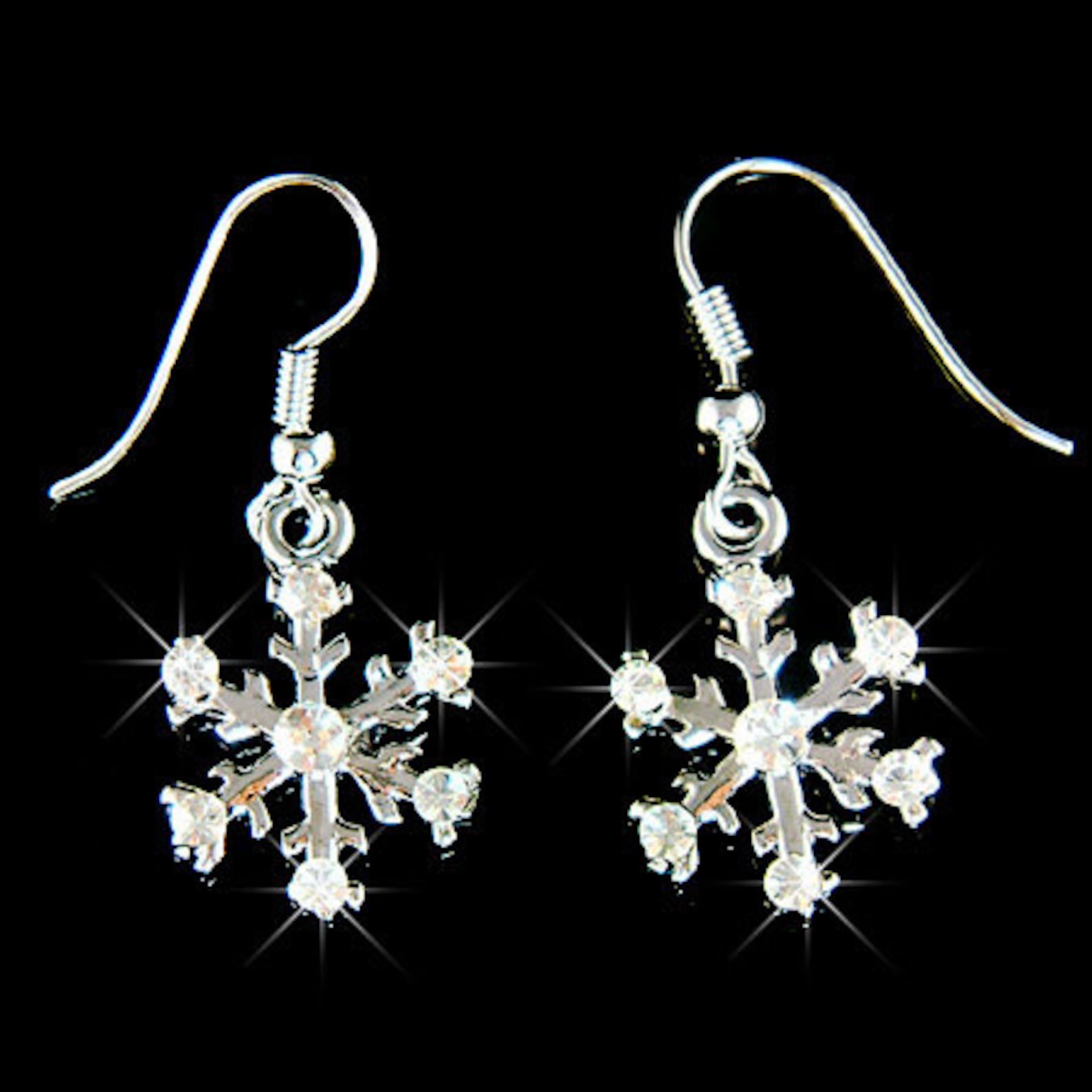 Swarovski Crystal Rhinestone Clear SNOWFLAKE Snow Flake - Etsy
