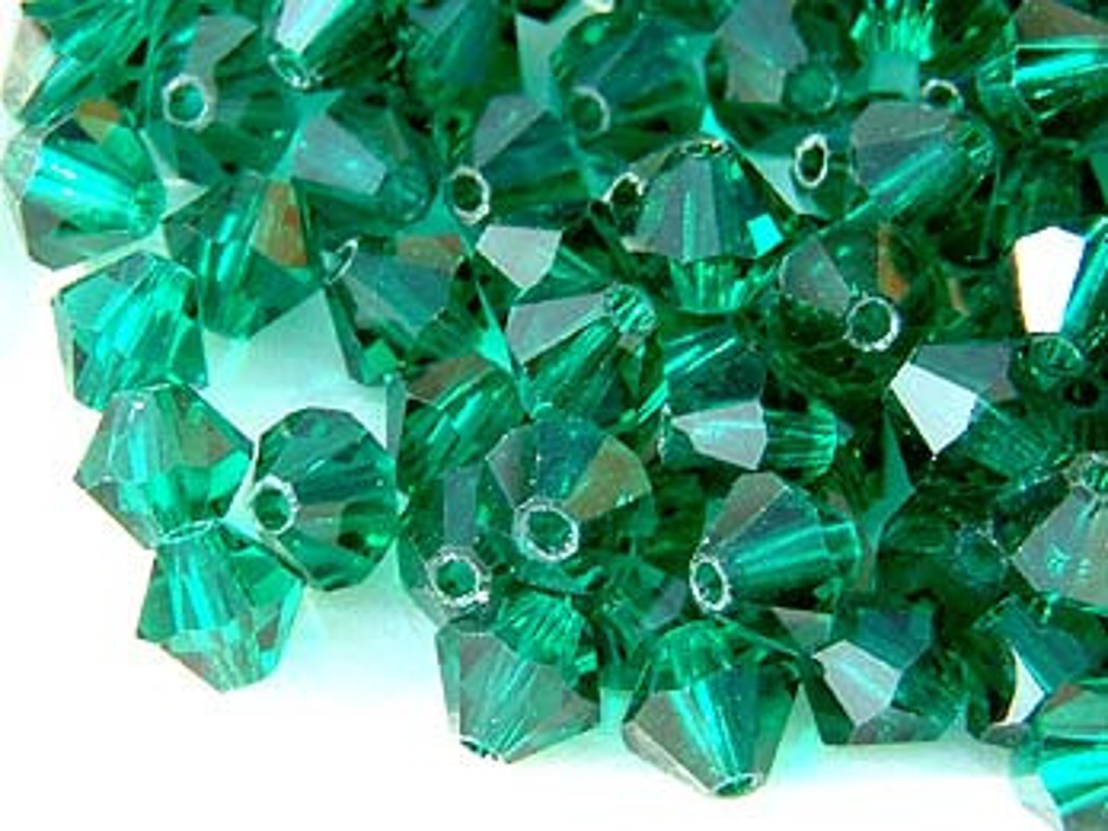 Clear Simple Swarovski Crystal Bridal Wedding Sterling Silver | Etsy