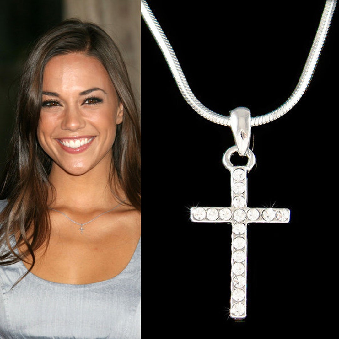 Swarovski Crystal Small CROSS God Lord Jesus Christ Christian Catholic ...