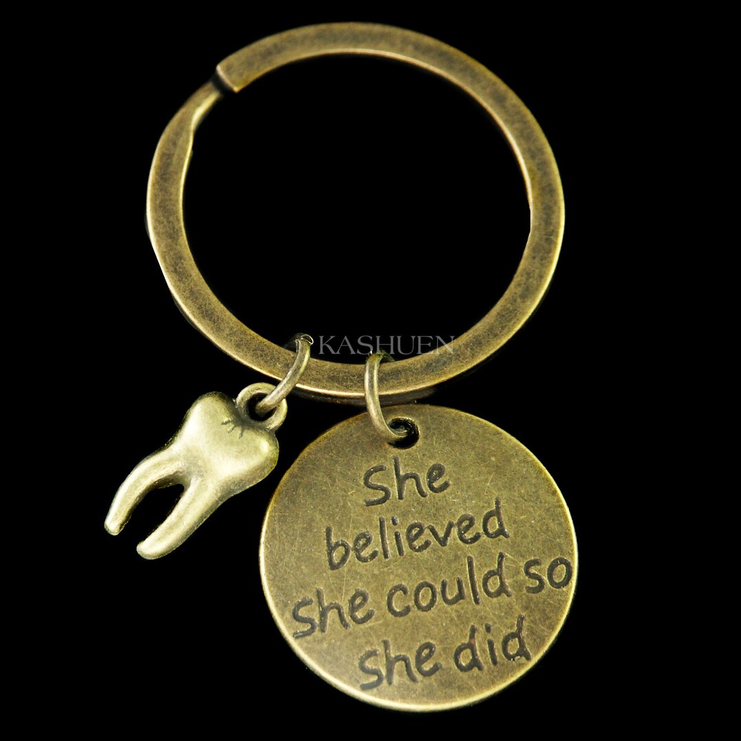 Bronze Tooth Dentist Assistant Tools Dental Hygienist DA DDS DMD ...