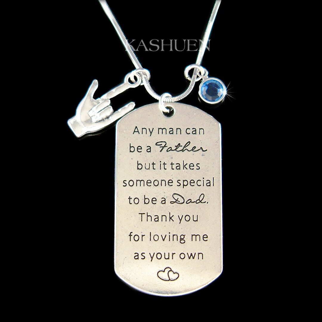 Personalized I Love You Sign Language Dad Stepdad Father Stepfather ...