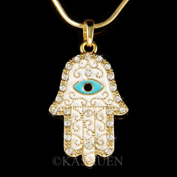 Swarovski evil eye necklace india store