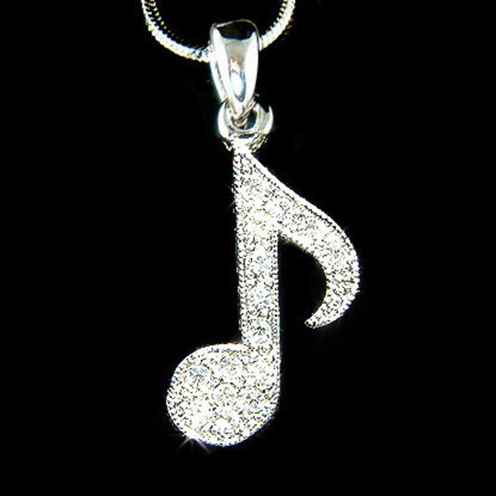 Swarovski Crystal Piano MUSIC Musical Eighth NOTE Quaver - Etsy