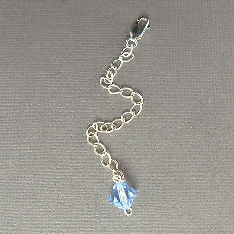 Blue Crystal Chain - Etsy