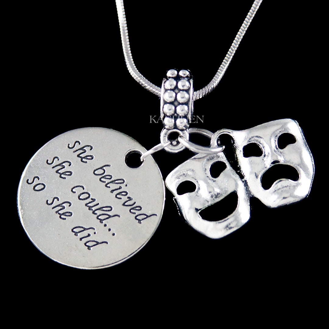 Theater Actress Graduation Gifts Comedy & Tragedy Mask Thespian Masks ...