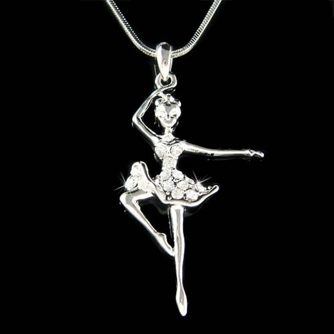 Swarovski Crystal BALLERINA Ballet Dance Girl Dancer Dancing | Etsy