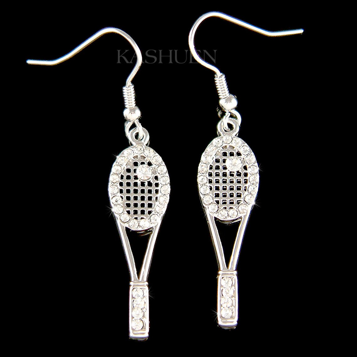 Swarovski Crystal Rhinestone Sports Tennis Ball Racket Racquet - Etsy