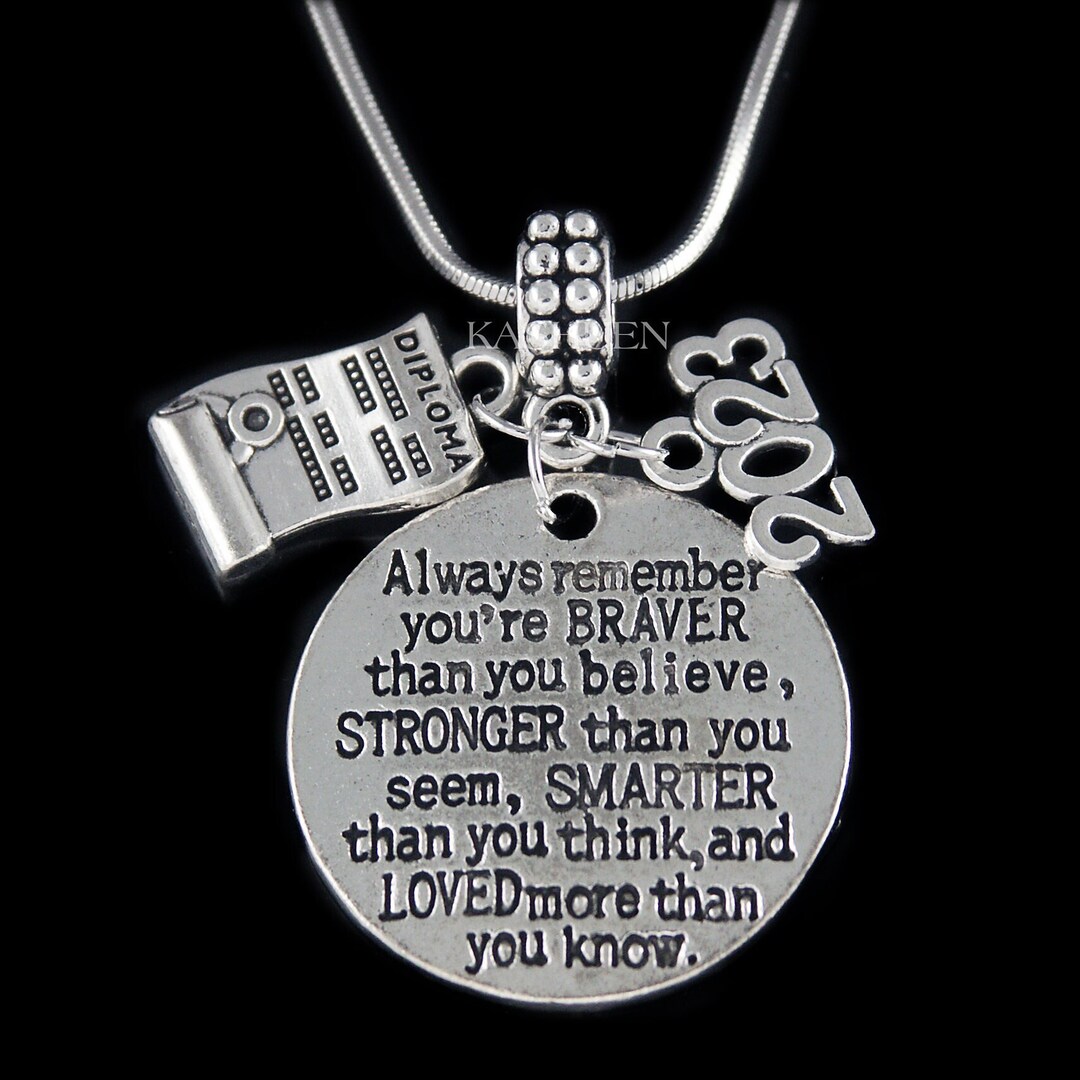 Inspirational 2026 for Her College Graduation Gifts Diploma Necklace ...