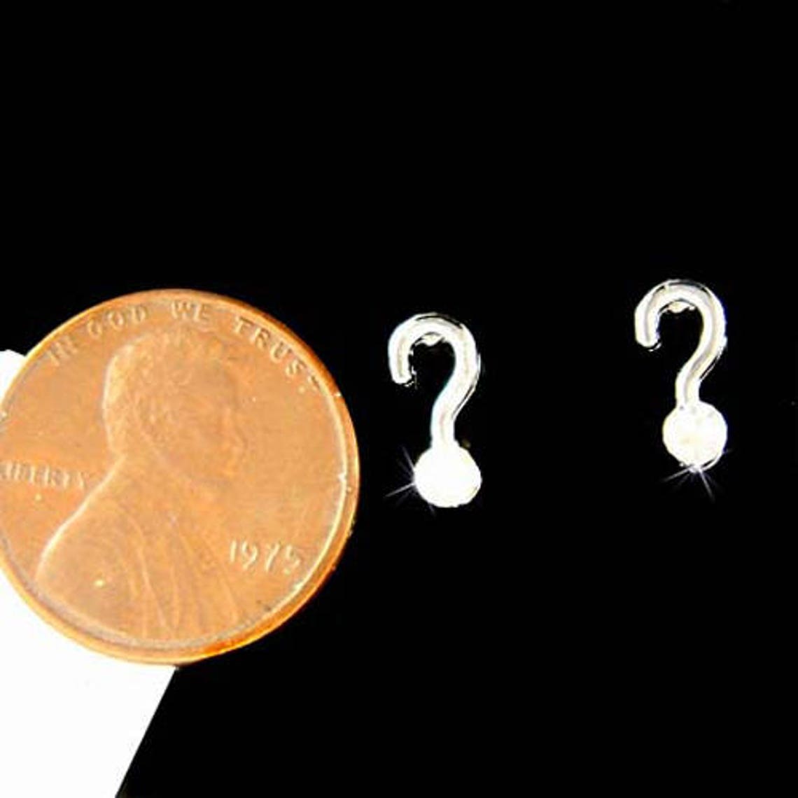 Swarovski Crystal Dainty QUESTION MARK Sparkling Celebrity | Etsy