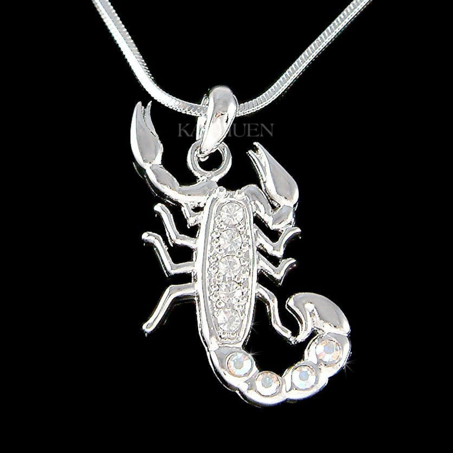 Swarovski Crystal Poisonous King Scorpion Scorpio Zodiac Bug Insect ...
