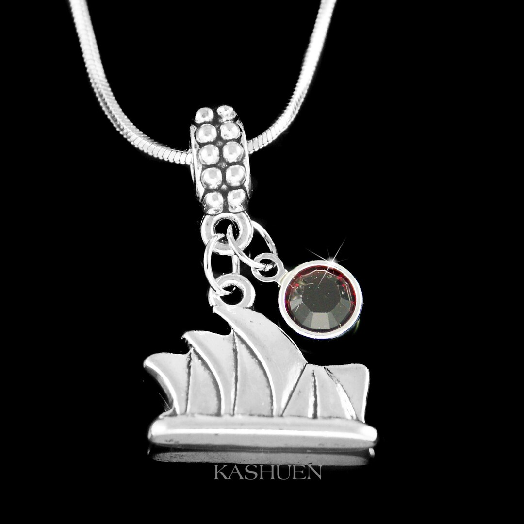 Sydney Opera House Necklace Travel Australia Landmarks Australian ...