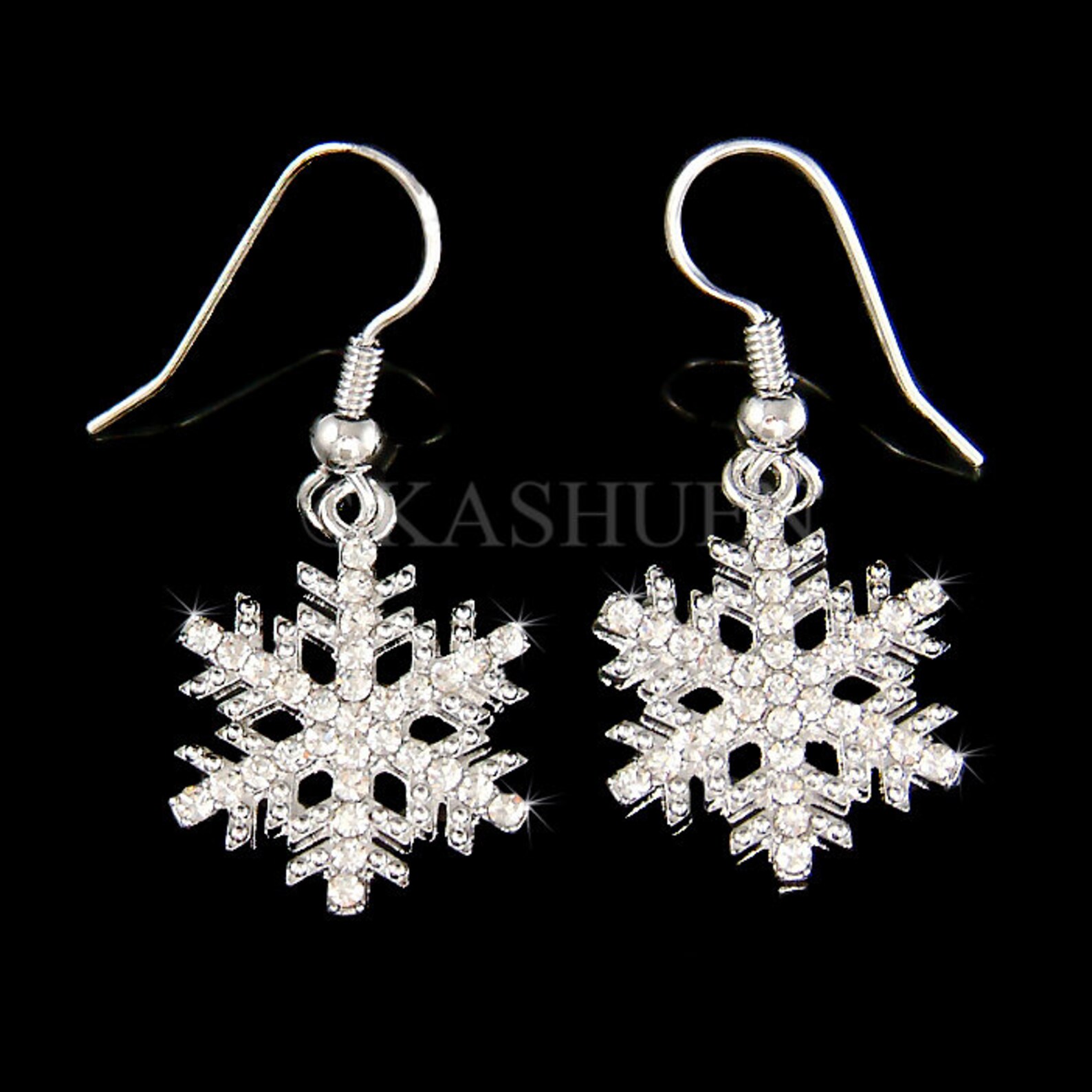 Swarovski Crystal Rhinestone Dainty SNOWFLAKE Snow Flake | Etsy