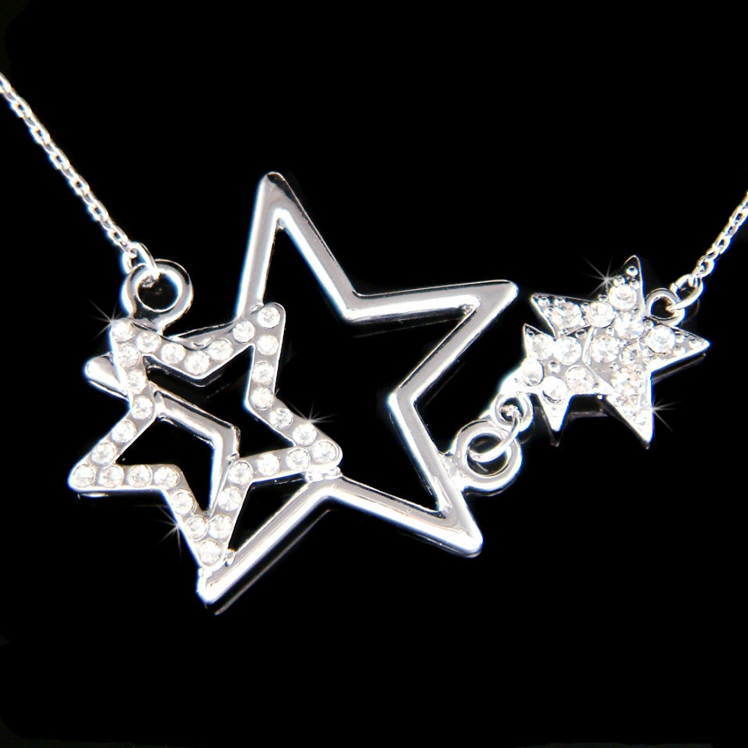 Swarovski Crystal Sparkling Wish Wishing STAR Twinkle Stars Family ...