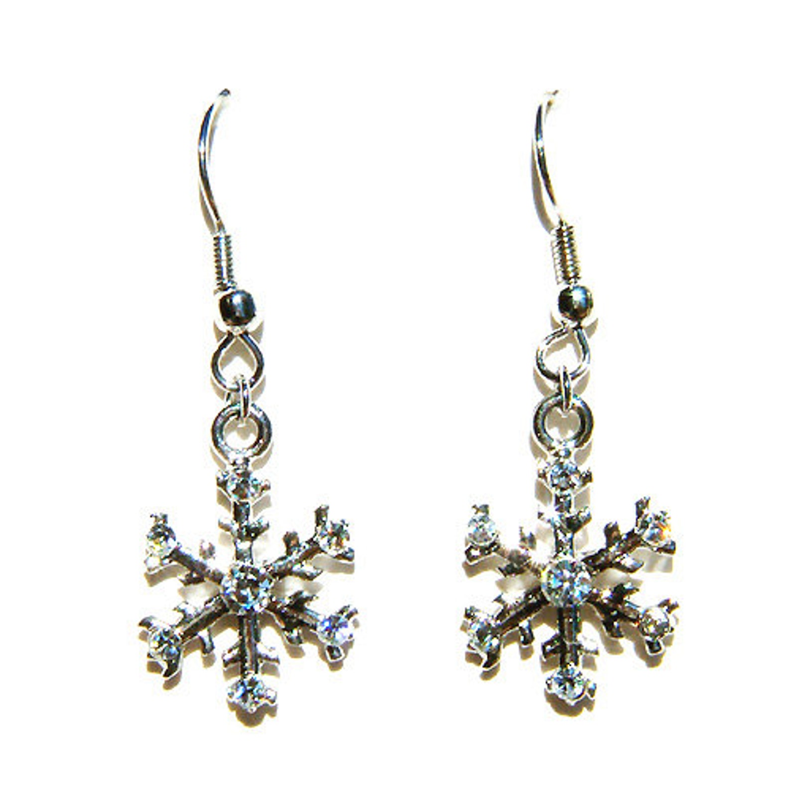 Swarovski Crystal Rhinestone Clear SNOWFLAKE Snow Flake - Etsy