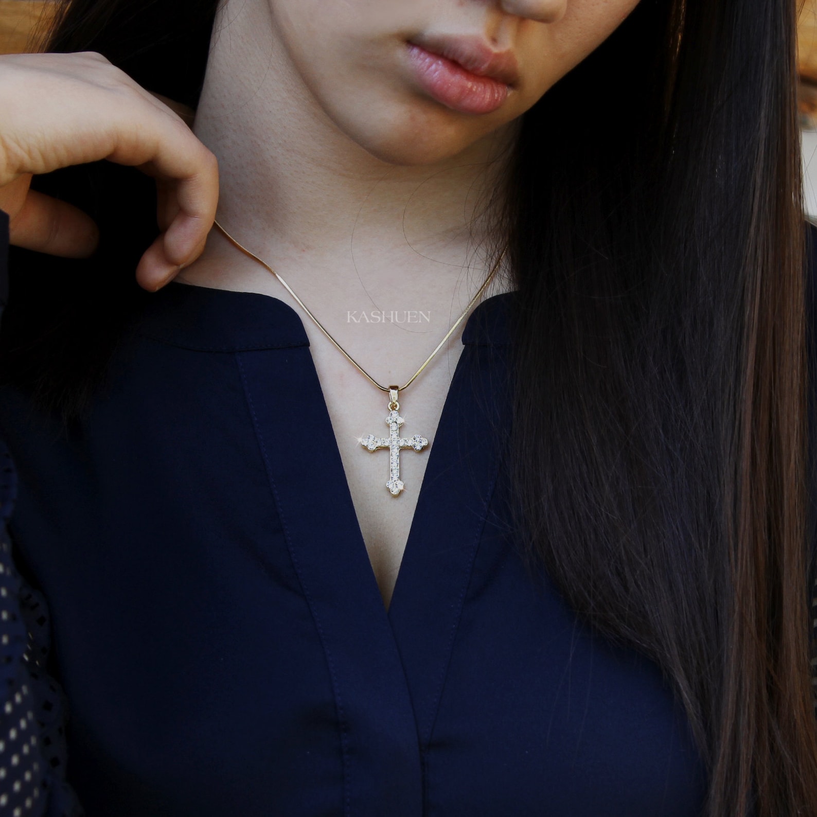 Swarovski Crystal Eastern Orthodox Christian CROSS God Lord - Etsy