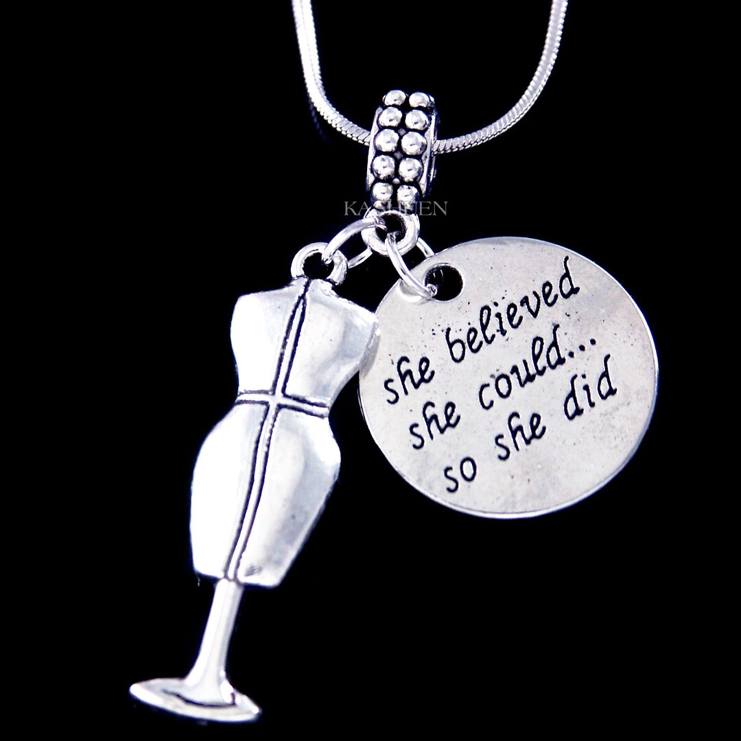 3D Mannequin Necklace Dress Fashion Designer Graduation Gifts ...