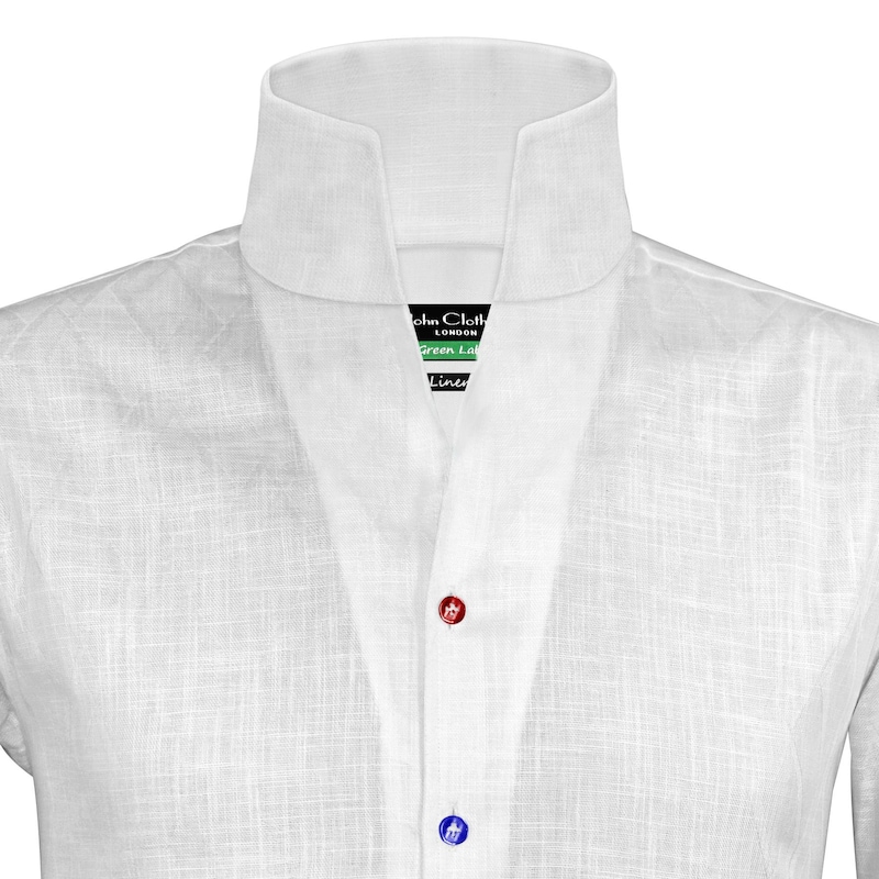 Stand Collar Shirt - Etsy